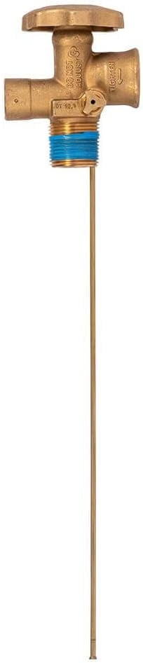 100 lb. LP POL Valve with 10.2" Dip Tube for Propane Grilling, Cooking ...