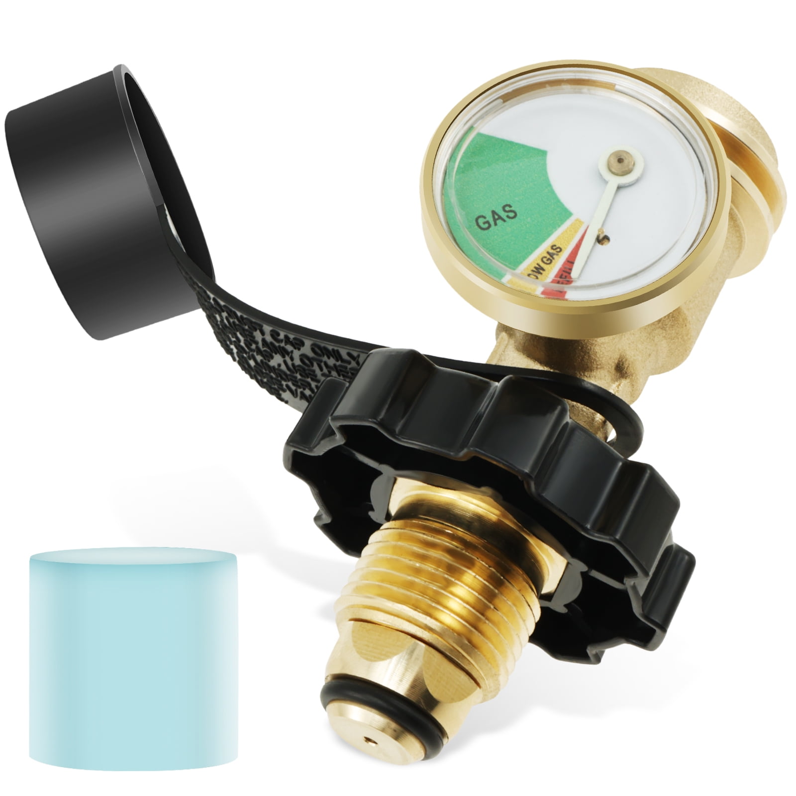 100 lb Propane Tank Adapter Gauge Brass Propane Tank Gauge Level ...