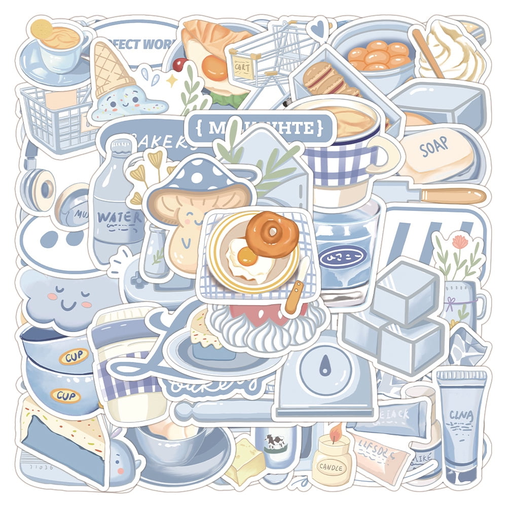 100 original convenience store stickers, decorative stickers, notebooks ...