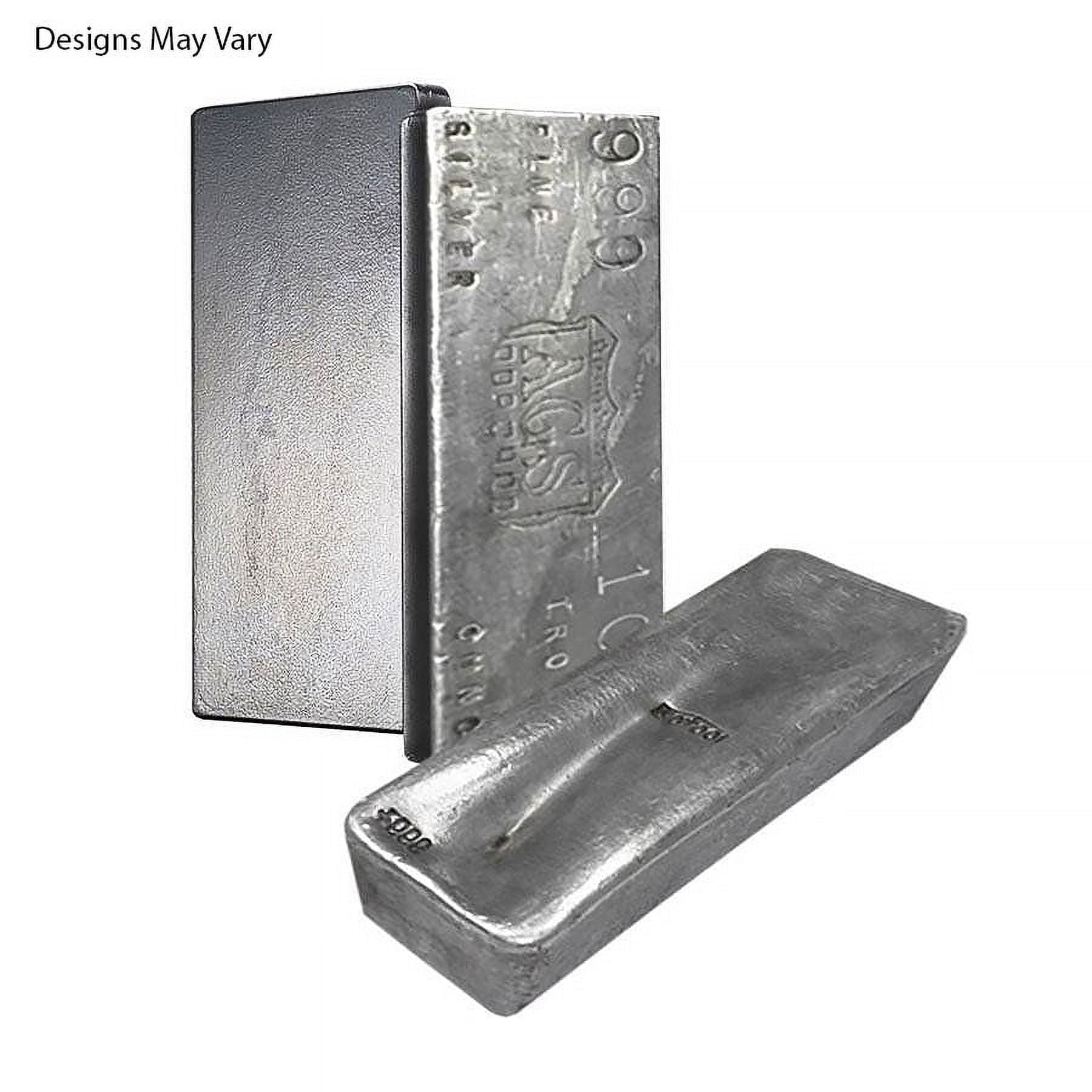 100 oz Bullion Exchange Generic Silver Bar .999 Fine - Walmart.com