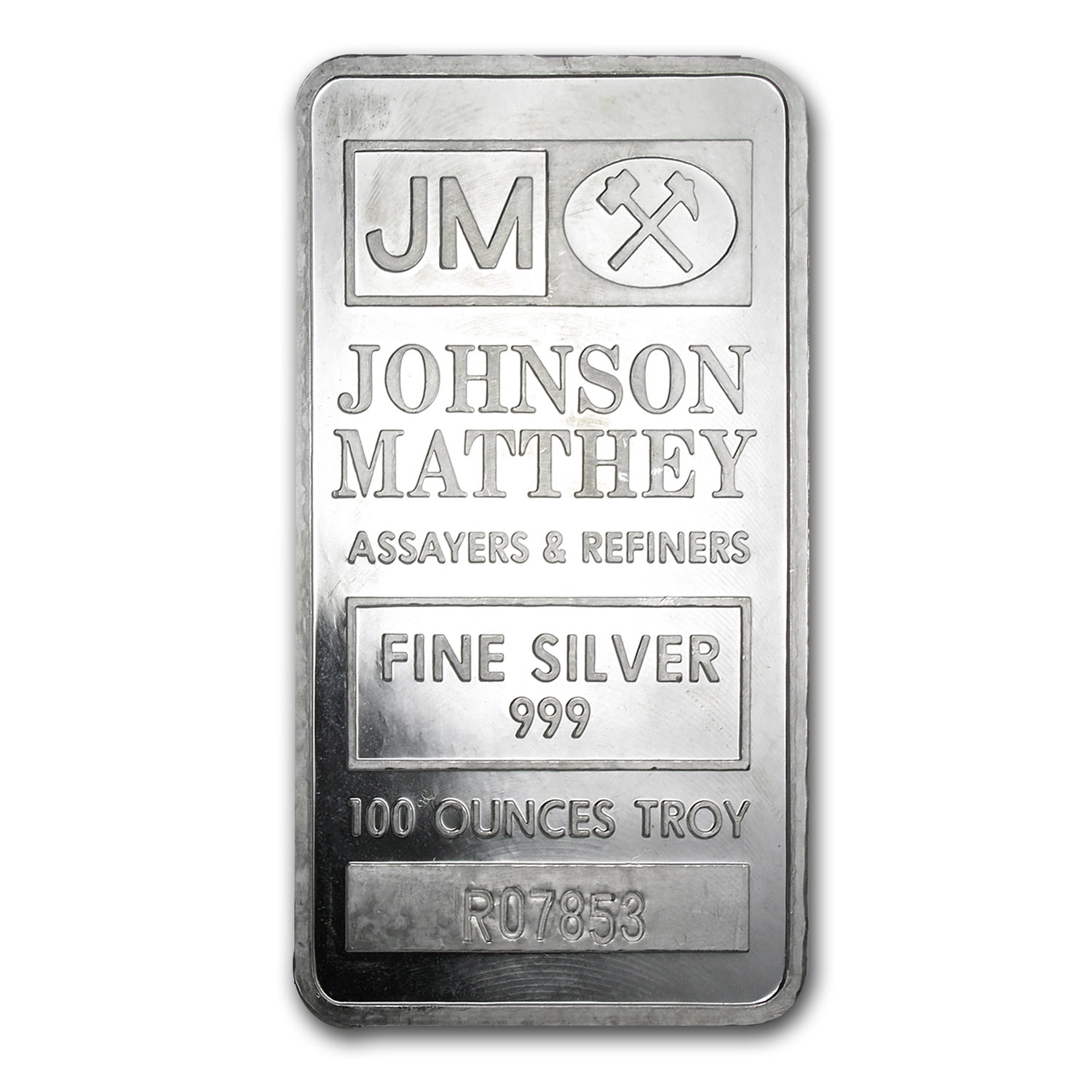 100 oz Silver Bar - (Pressed) - Walmart.com