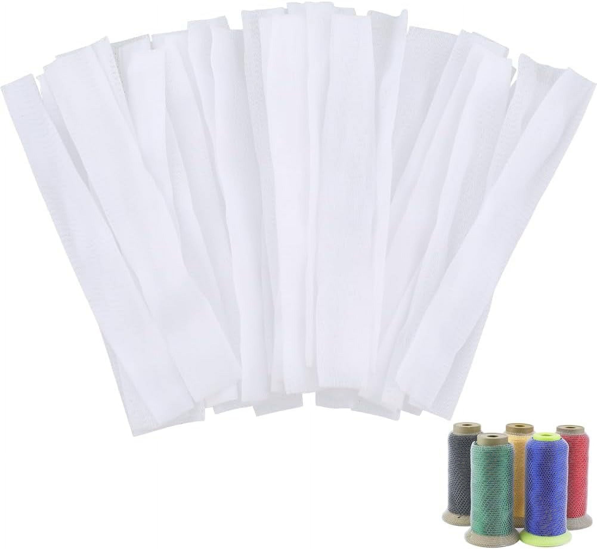 100 pc 100Pcs Thread Net Spool Saver Huggers Cosmetic Makeup Brush ...