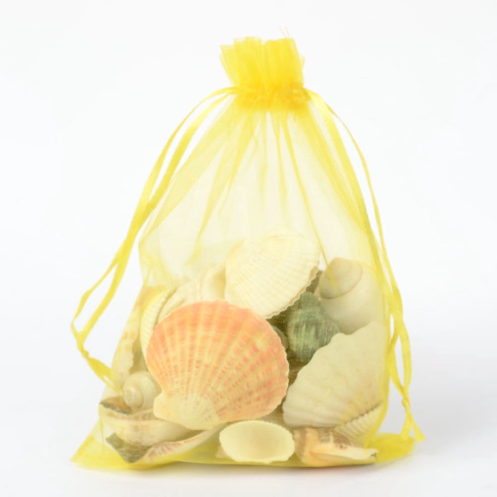 100 pc Organza Gift Bags with Drawstring Wedding Party Christmas Favor ...