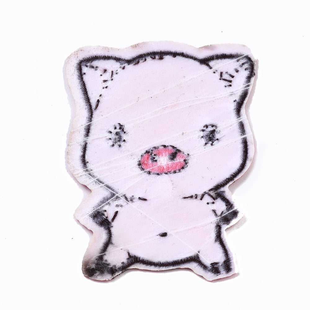 100 pc Pig Appliques Computerized Embroidery Cloth Iron on/Sew on ...