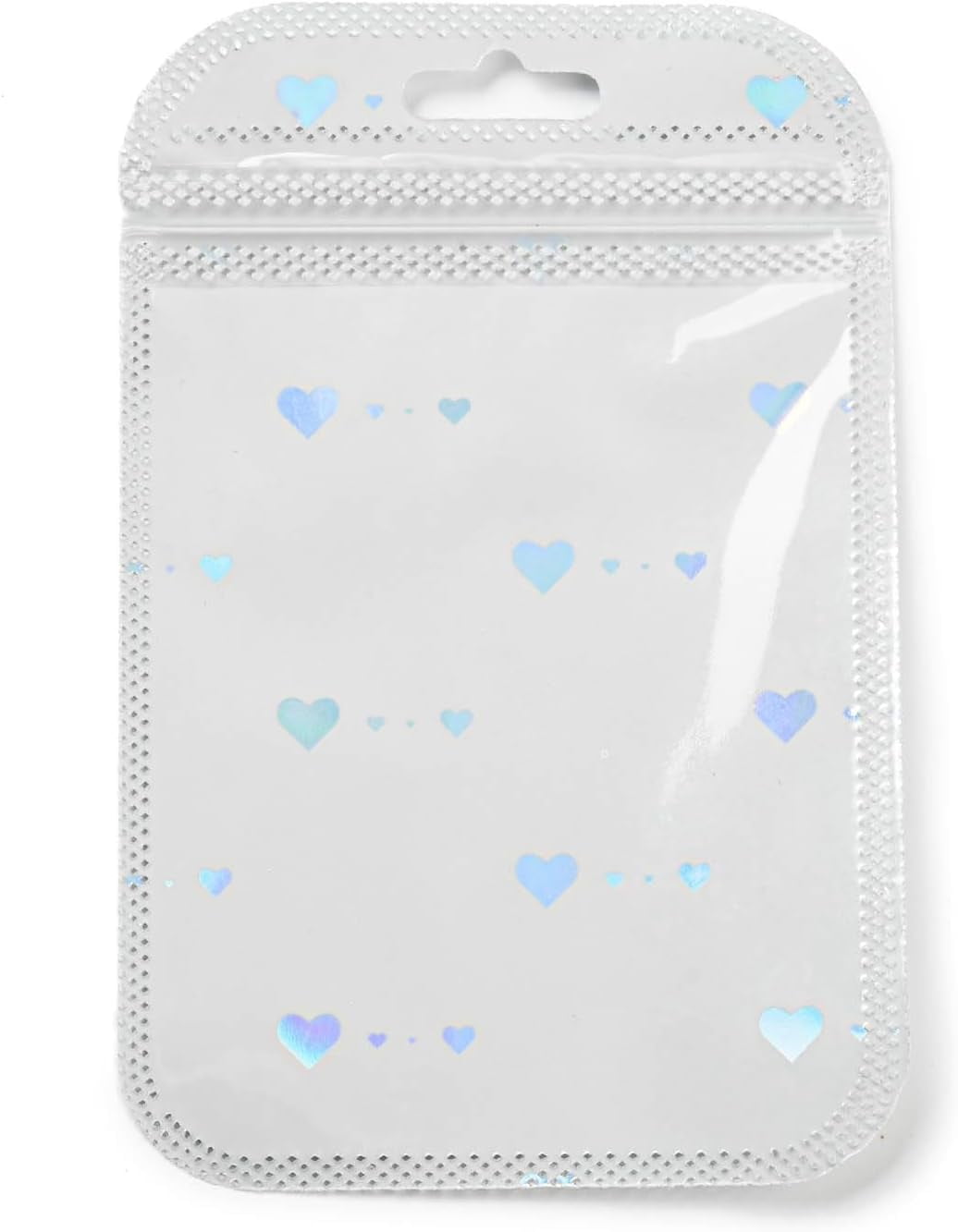 100 pc Rectangle Glitter Holographic Plastic Yin-yang Zip Lock Gift ...