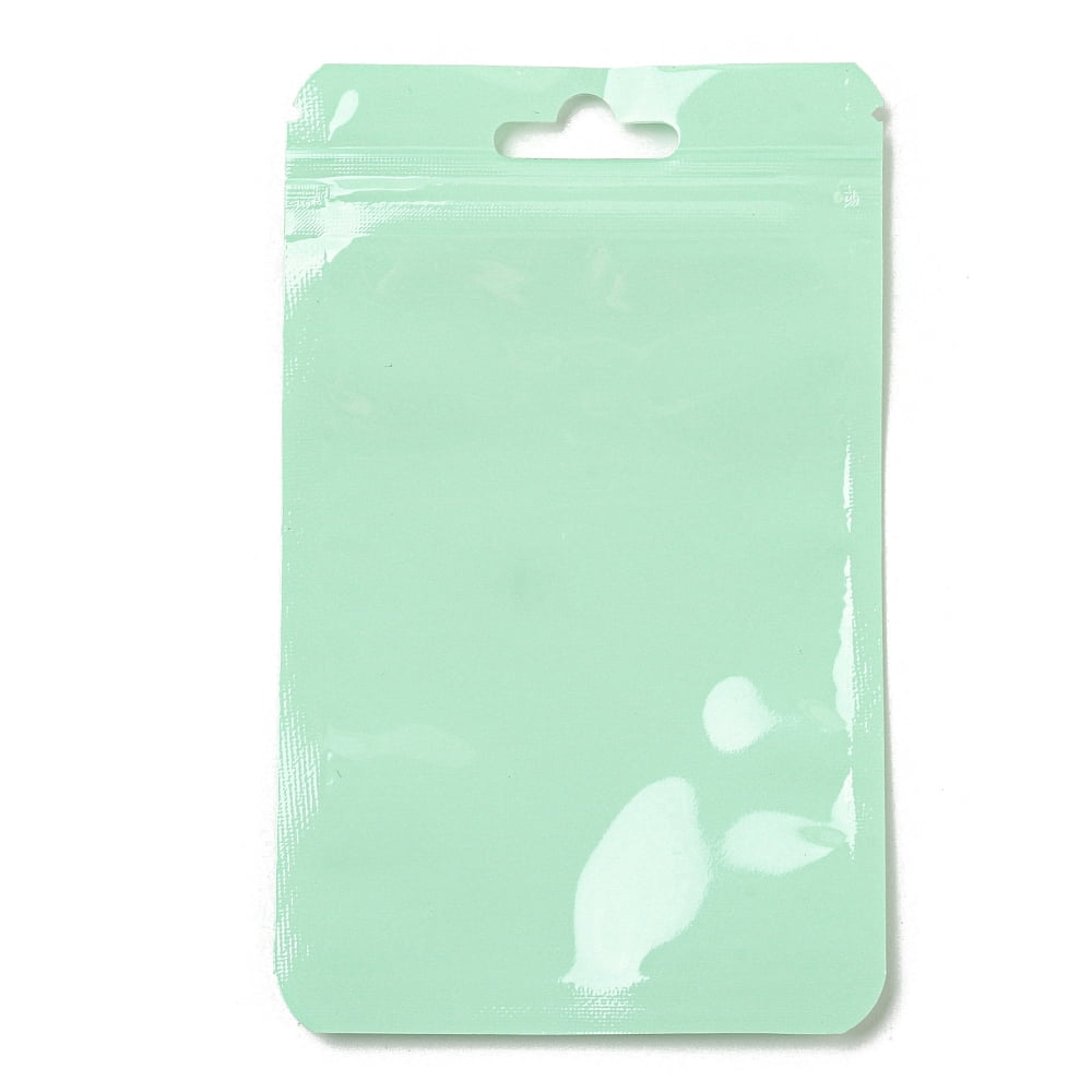 100 pc Rectangle Plastic Yin-Yang Zip Lock Bags Resealable Packaging ...