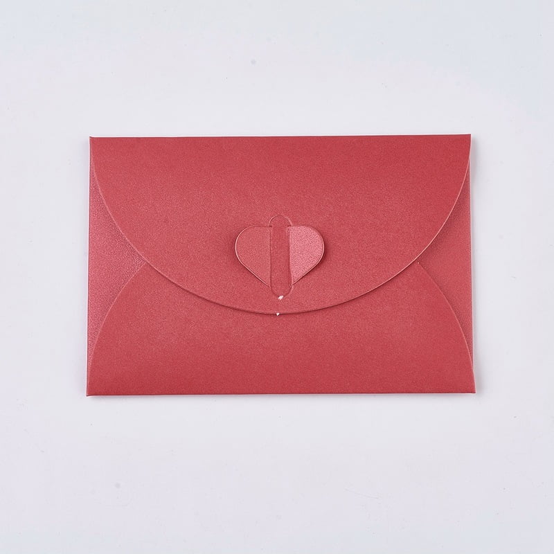 100 pc Retro Colored Pearl Blank Mini Paper Envelopes Wedding Party ...