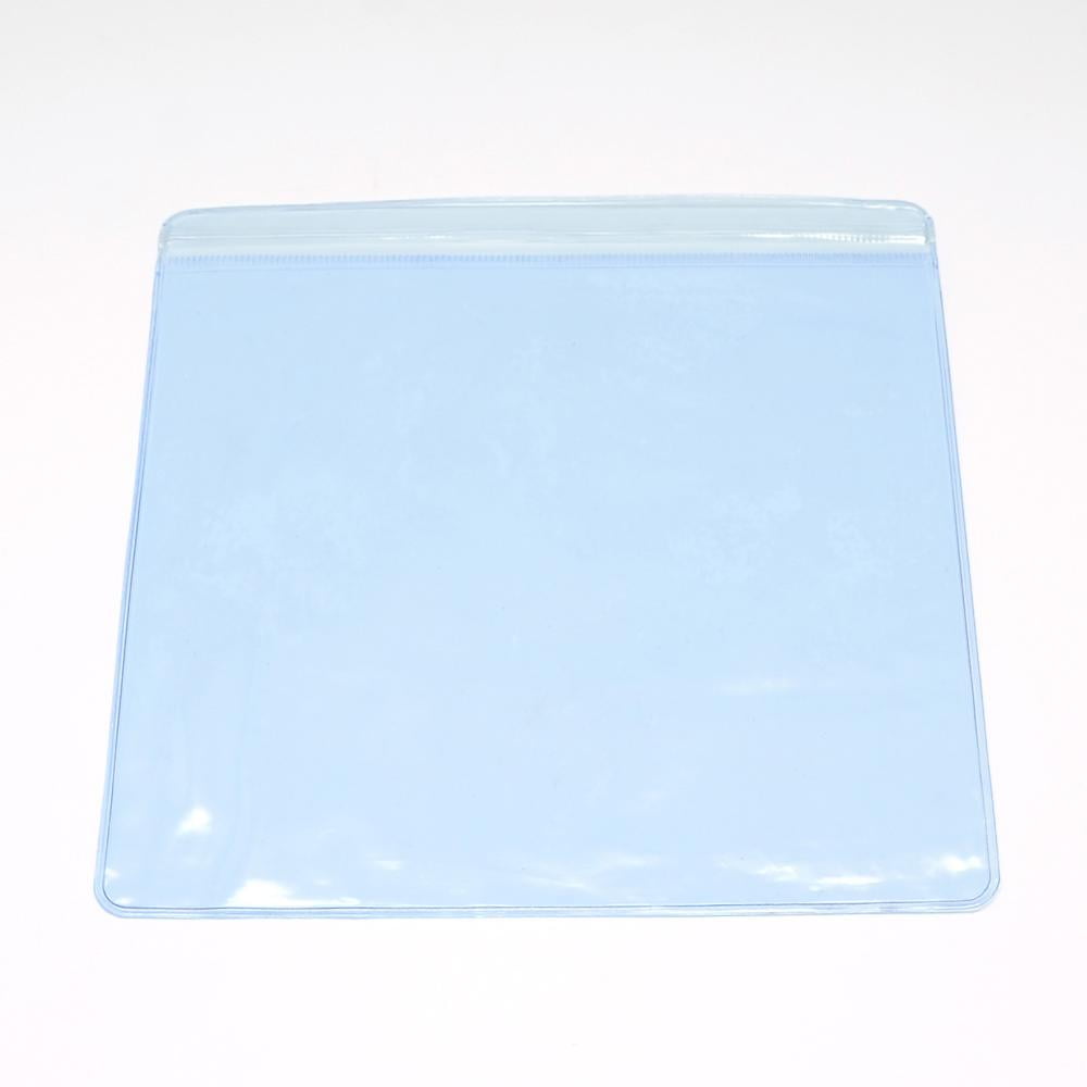 100 pc Square PVC Zip Lock Bags Resealable Packaging Bags Self Seal bag ...