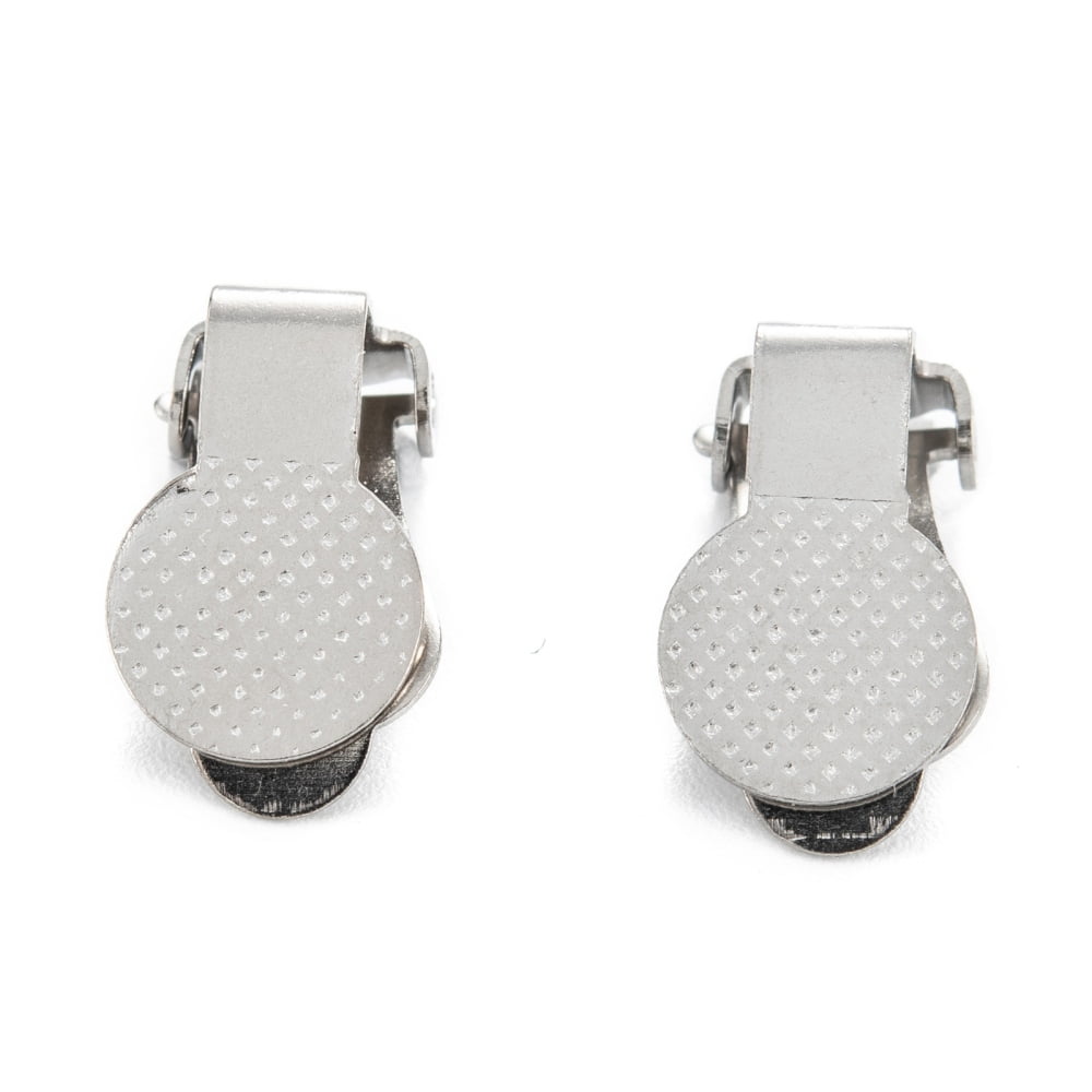 100 pc Tarnish Resistant 304 Stainless Steel Clip-on Earring Finding ...