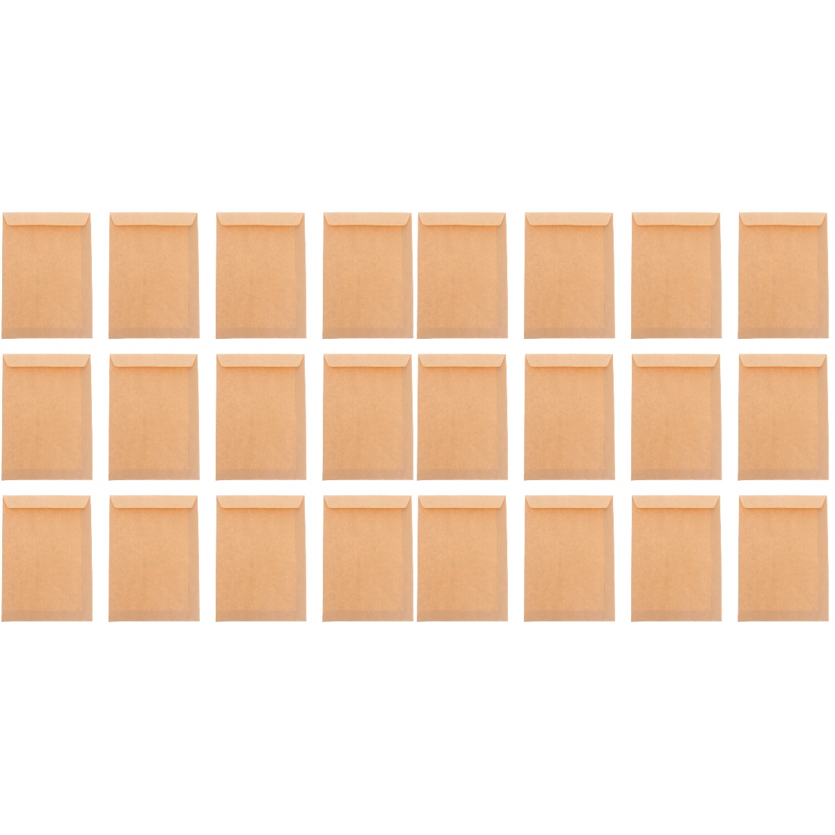 100 pcs 229x162mm Kraft Paper Envelope Blank Classic Plain Color ...