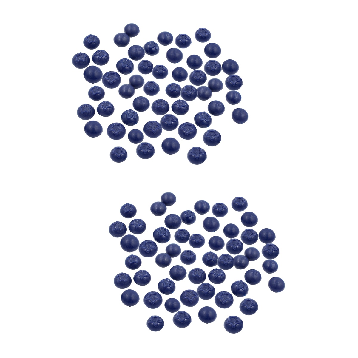 100 pcs Artificial Blueberry Fake Simulation Realistic Blueberries Fake ...