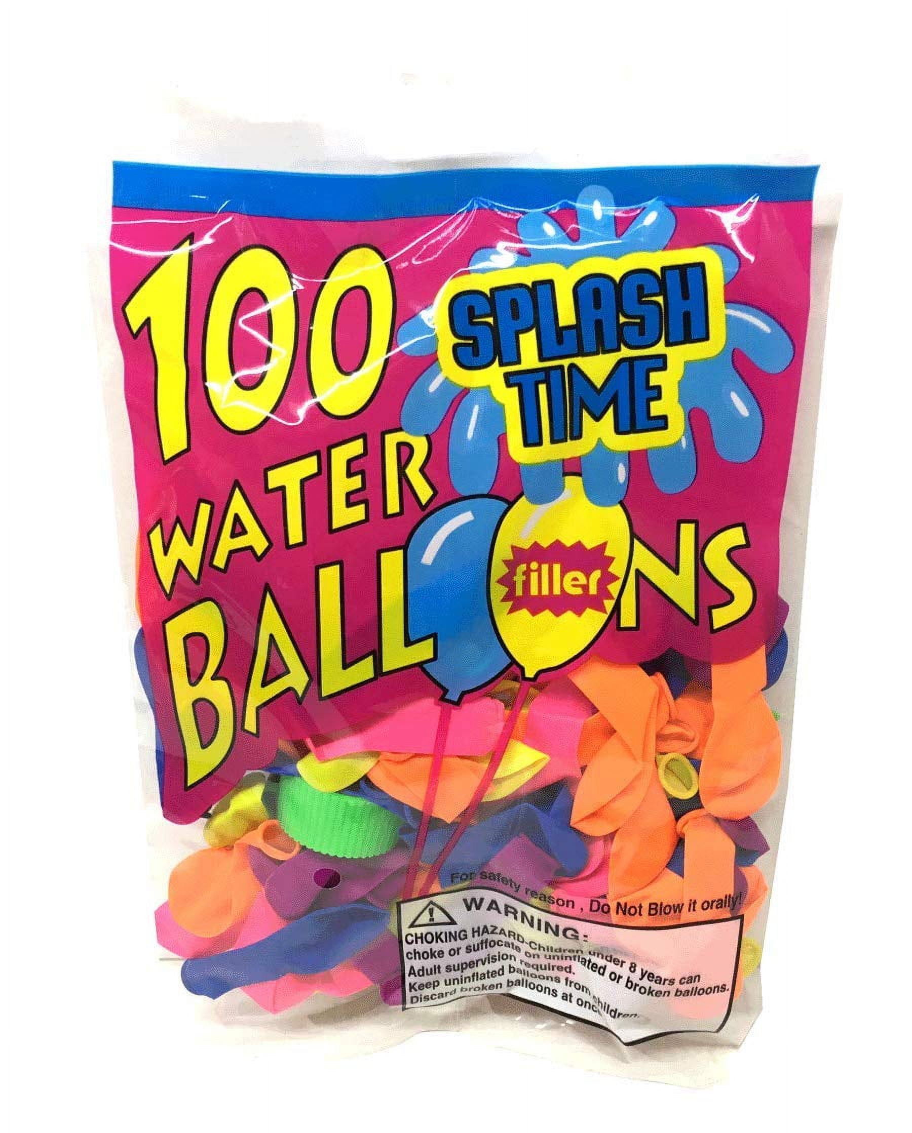 100 pcs Assorted Water MMF7 Balloon with Filler in Poly Bag - Walmart.com