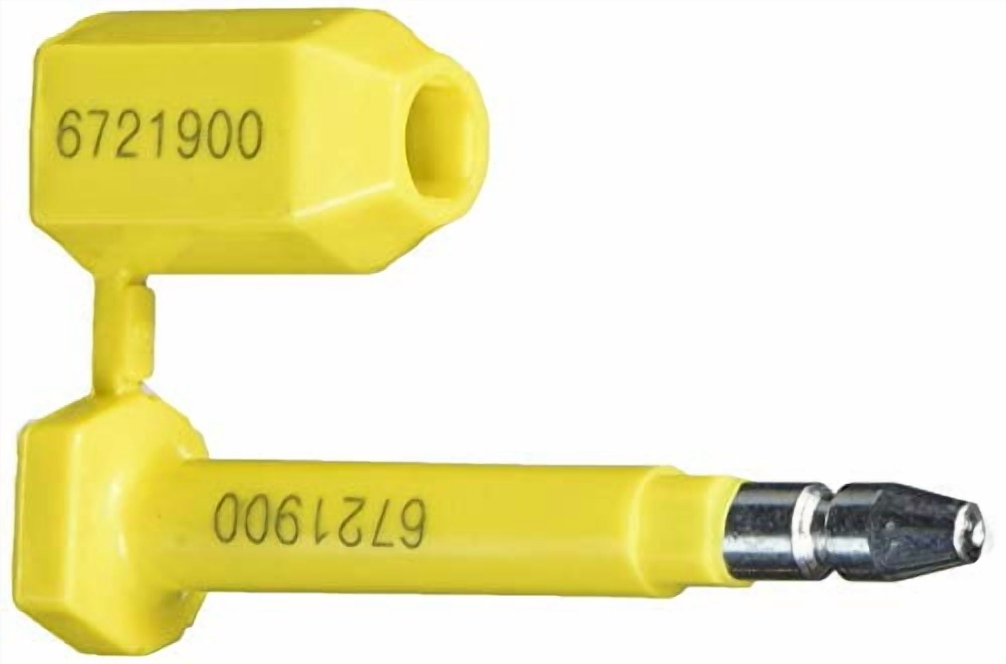 100 pcs Bolt Seal Shipping Seal with Print Progressive Numbering for ...