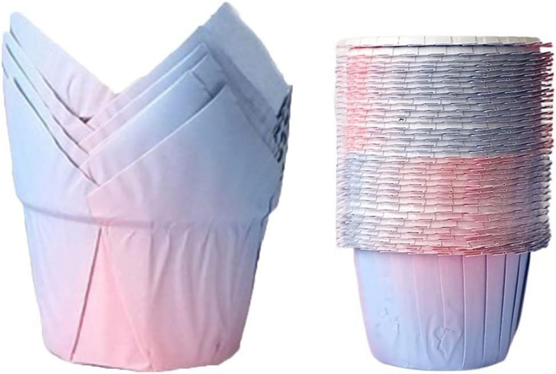 100 pcs Cupcake Liners Paper Baking Cups Greaseproof Muffin Liners ...