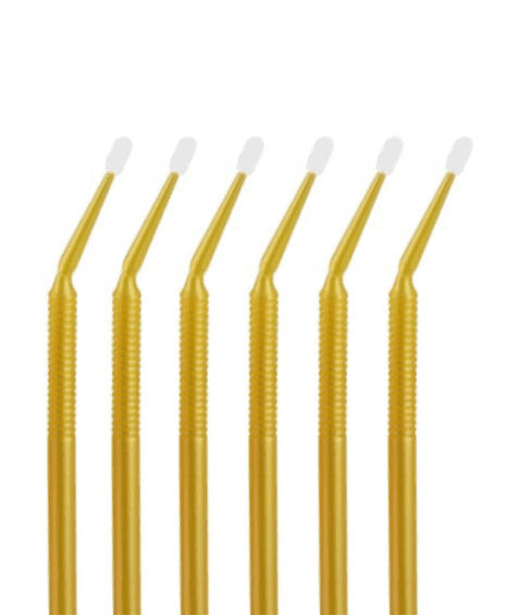 100/pcs Dental Disposable Microbrushe Applicators Micro & Bendable ...