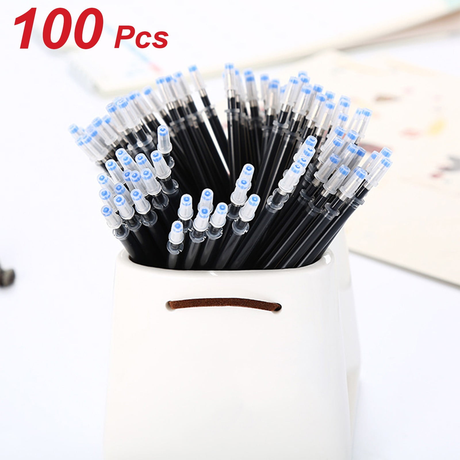 100 pcs Ink Beadable Pens Refills, Replaceable Pens Refills, for ...