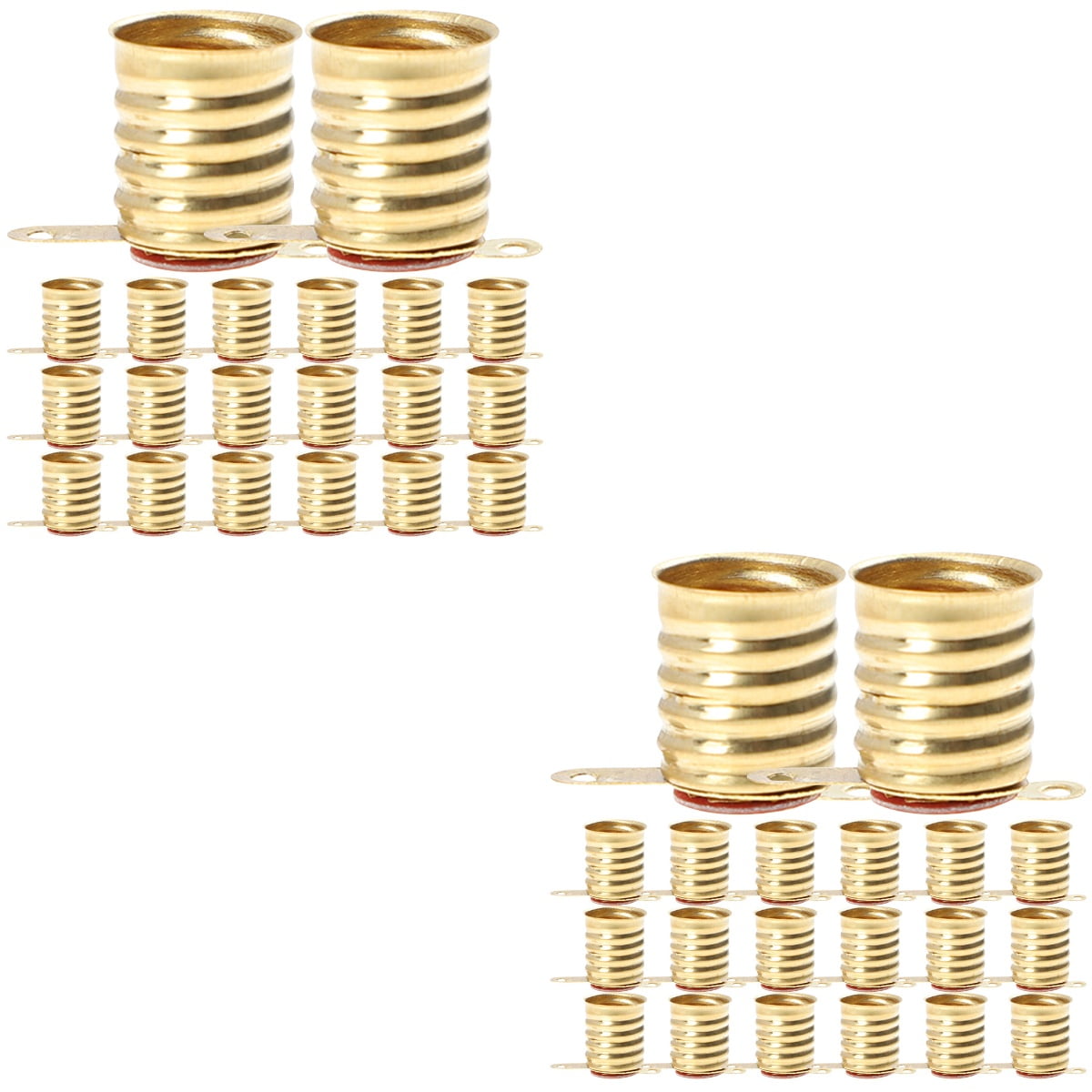 100 pcs Lamp Base E10 Lamp Socket Mini Led Bulb Socket For Electrical ...