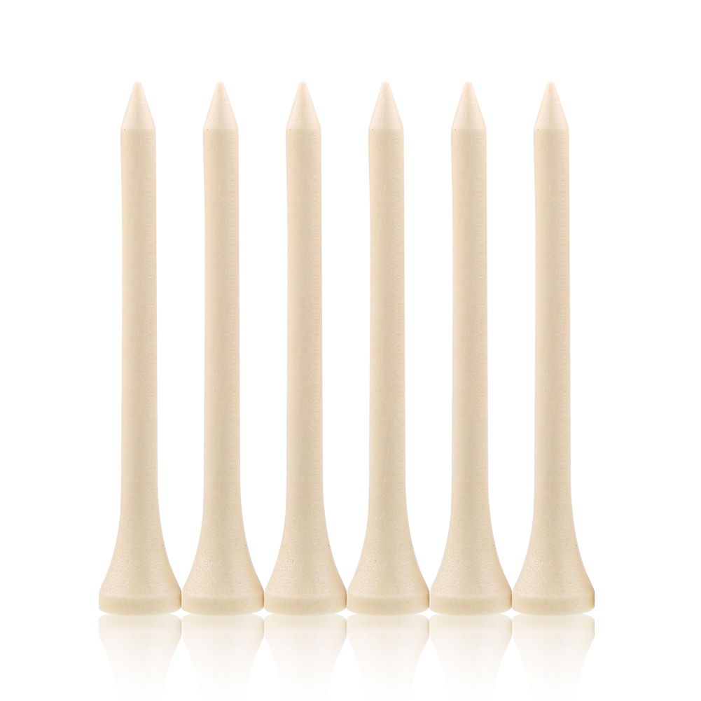 100 pcs Lot 5 Sizes Wooden Environment friendly Golf Tees, Wooden Tee ...