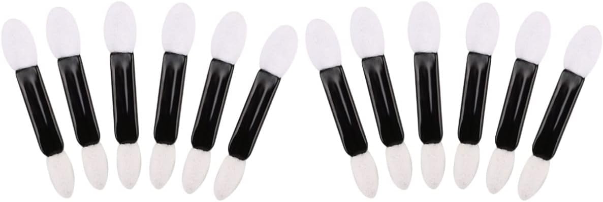 100 pcs Makeup Portable Shadow Girls Brushes Sided Double-ended ...