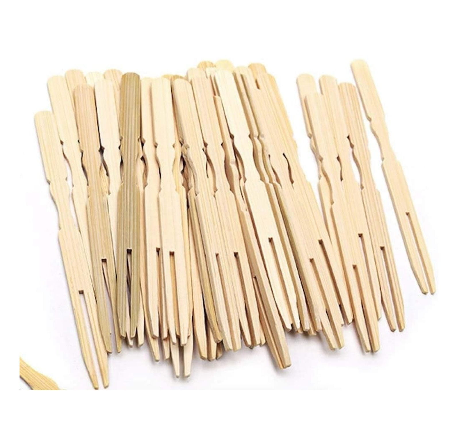 , 100 pcs Mini Fruit Fork Cocktail Picks for Party Banquet Buffet ...