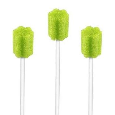 Premium Treated Oral Swabs, Disposable Oral Care Swabsticks 250 Count ...