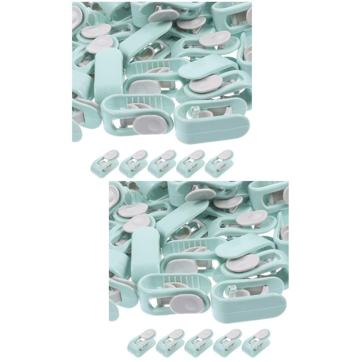 100 pcs Quilt Cover Clips Bed Quilt Clips Blanket Fasteners Grippers ...