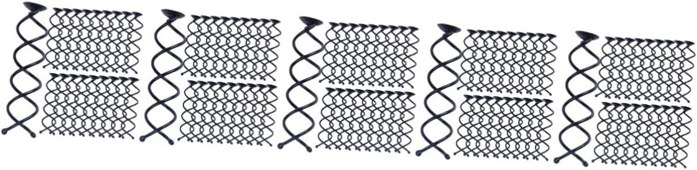 100 pcs Spiral Barrettes bobbie pin mini clips for hair bun bobby hair ...