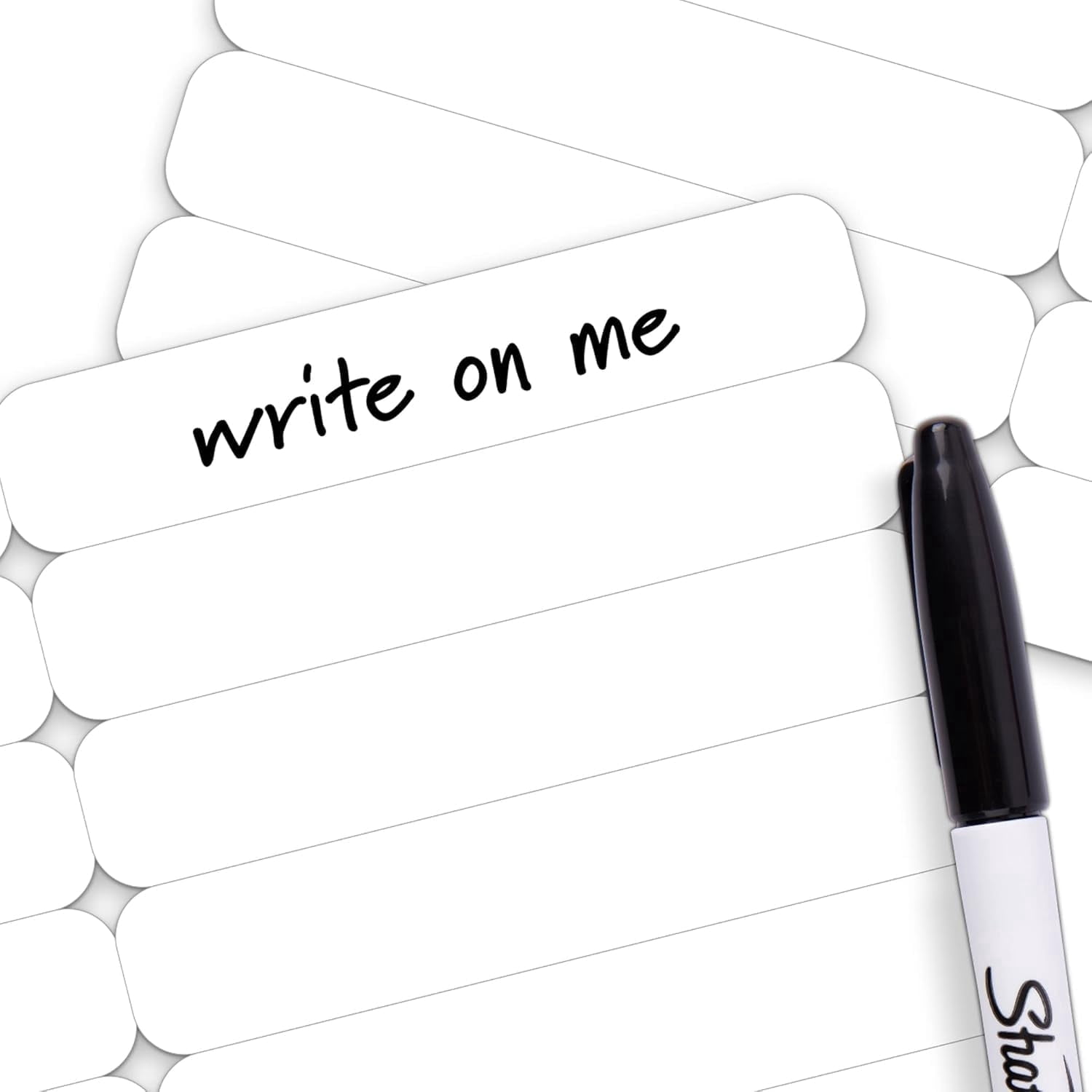 Label Land, Writable Iron-On Name Tags, 100 Pack, 2 x 0.38 in - Walmart.com