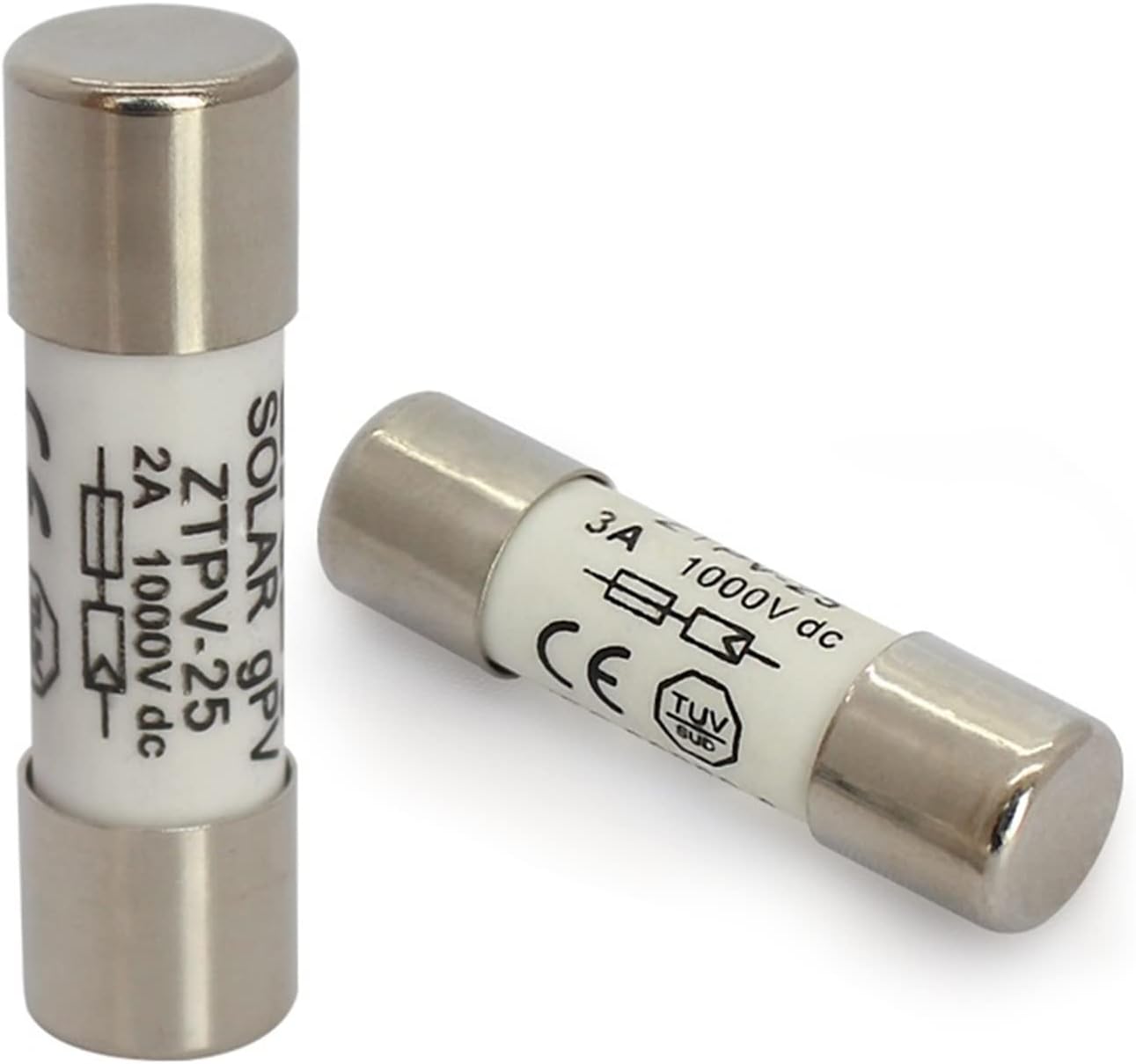 100 pcs lot High Performance PV Solar Fuse 2-30A 1000VDC Fuse Link ...