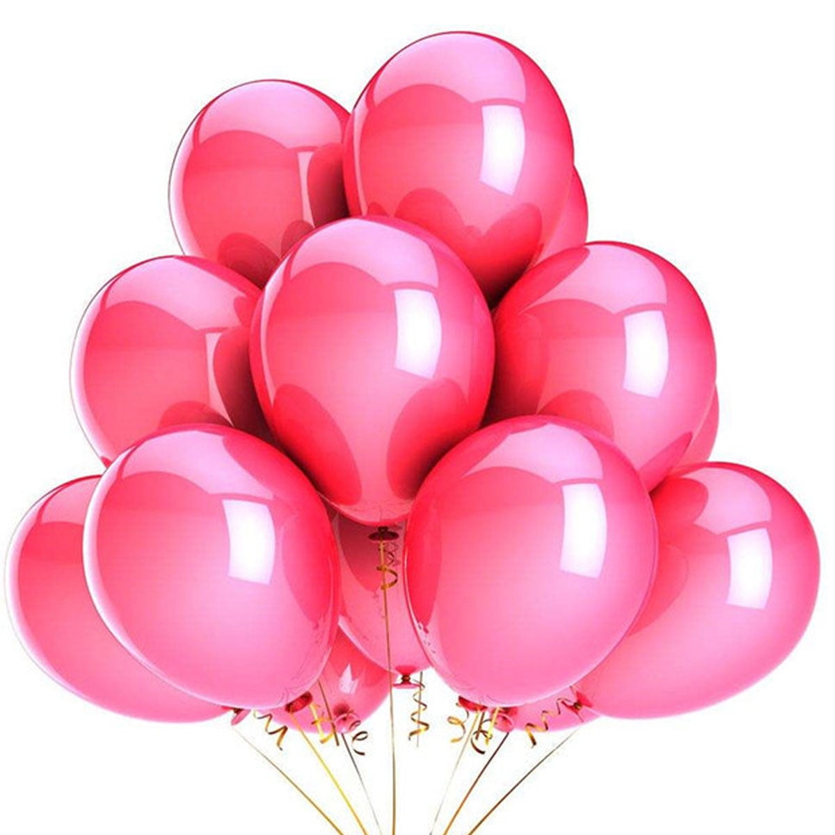 100 pcs pearl balloons, 12 inch pearl balloons, metal balloons for ...