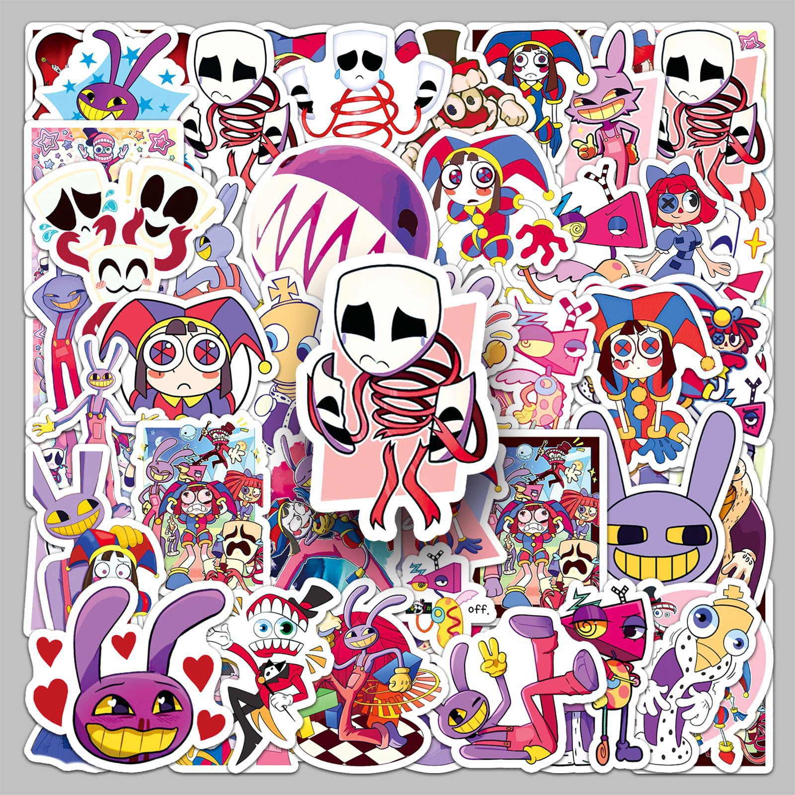 100 pieces of Magical Digital Circus Magical Digital Circus cartoon ...