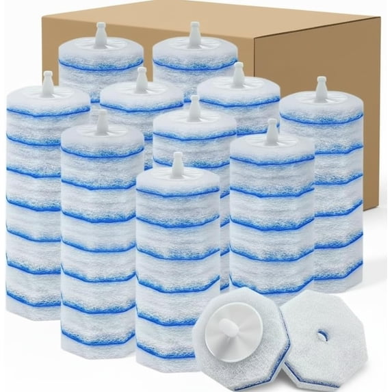 100 pieces Toilet Cleaning Tablets Replacement, compatible with Toilet ...