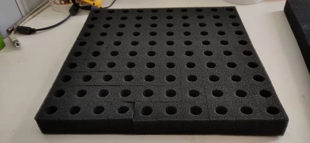 100 pieces White Seedling Sponge Soilless Hydroponic Vegetables ...