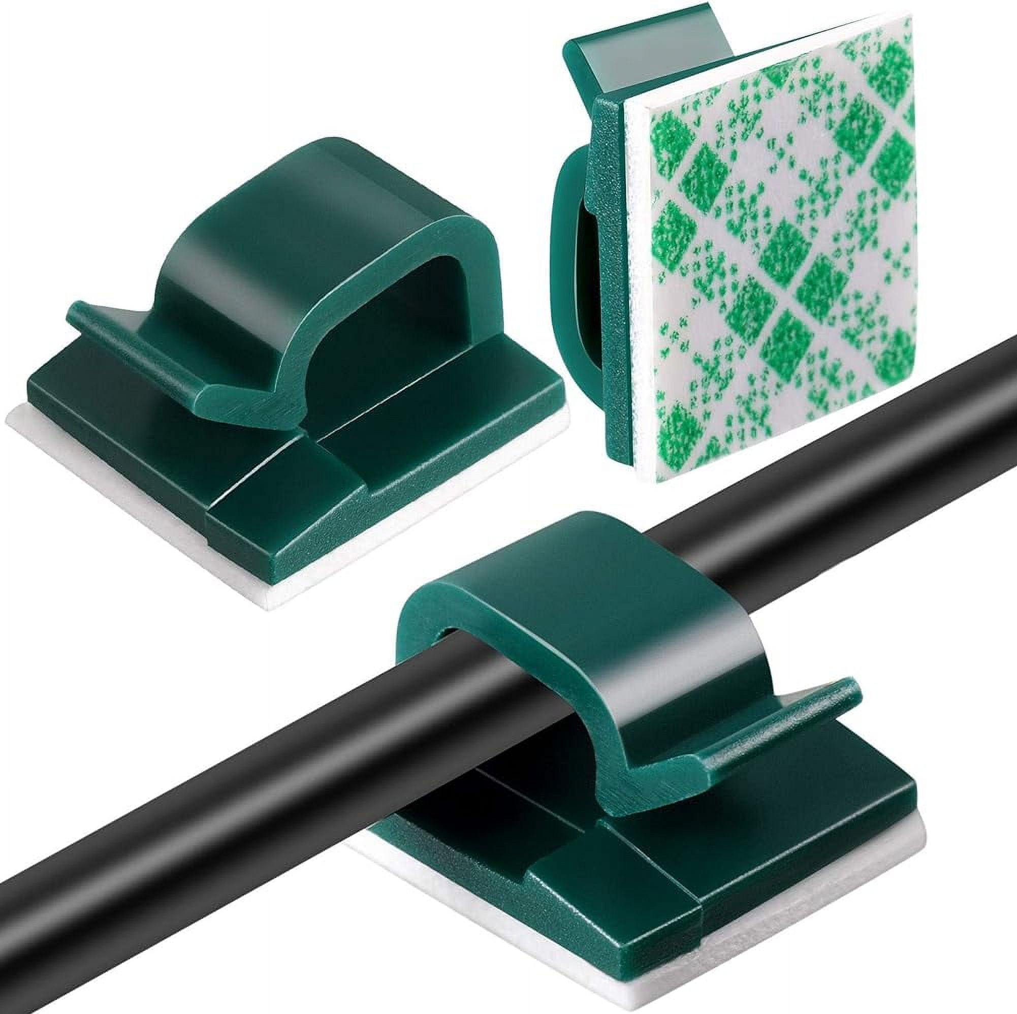 100 pieces cableself-adhesive ， mini outdoor cable clips with adhesive ...