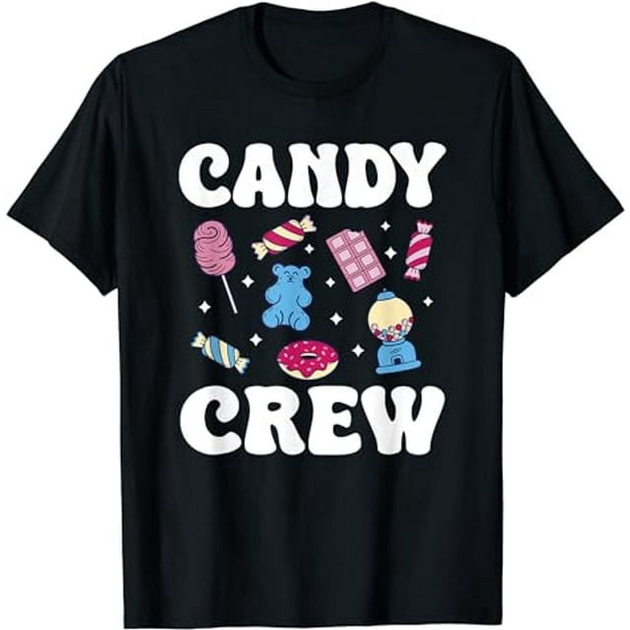 100% pure cotton Candy Crew Boys And Girls Funny Candy Patch Delicious ...