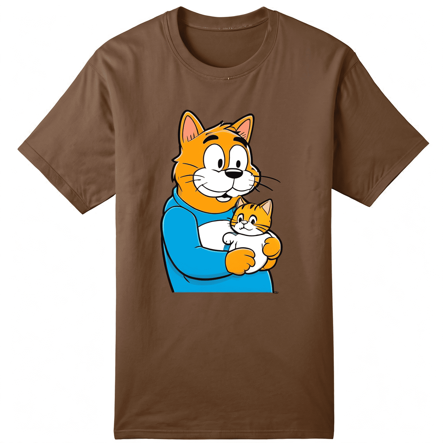 100% pure cotton Father's Day Best Cat Dad Ever Jon And Premium T-Shirt ...