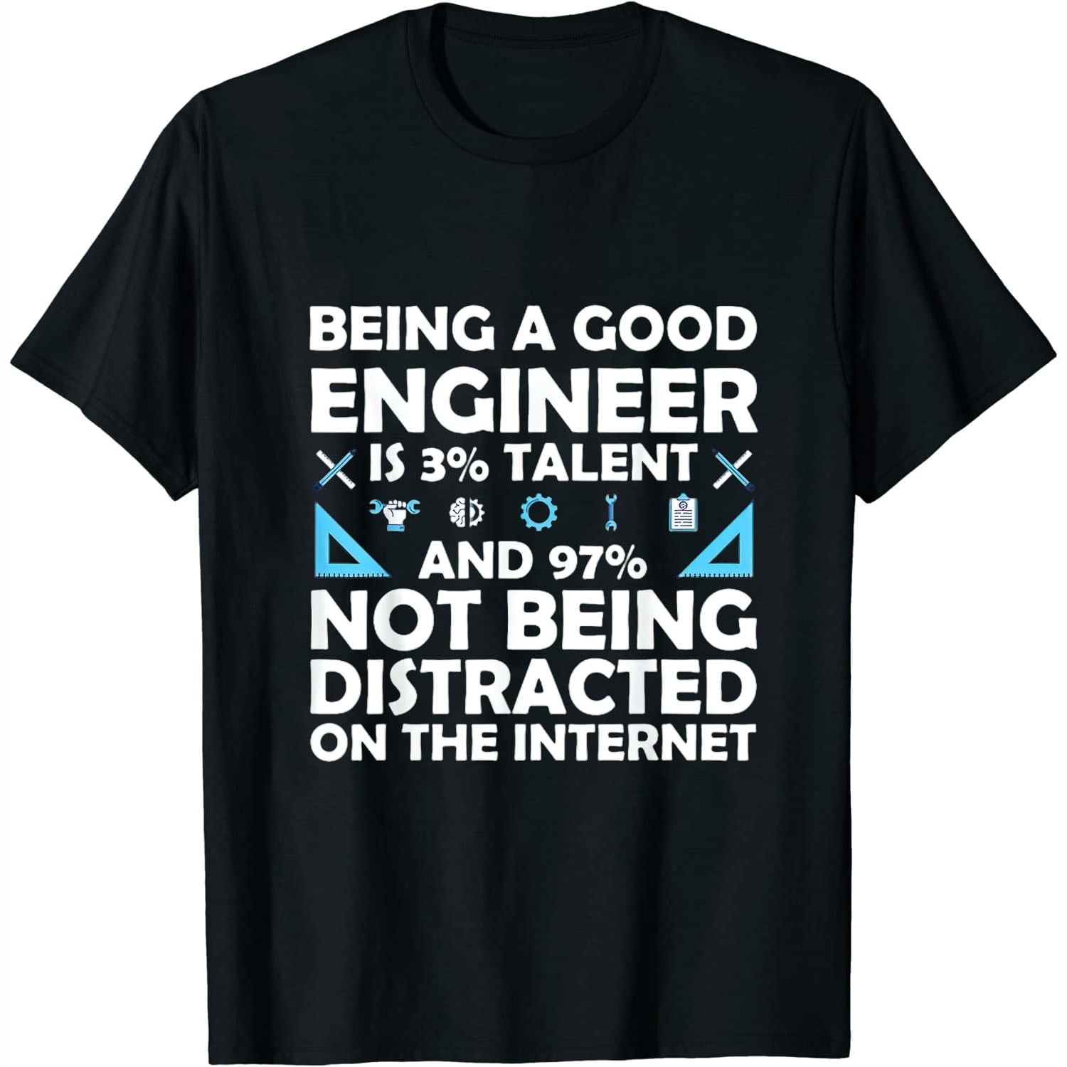 100% pure cotton Funny Engineer Art Men Women Mechanical Engineering ...
