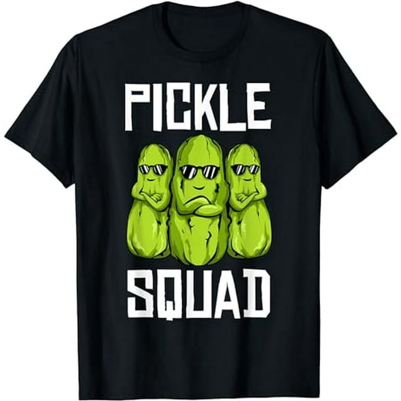 100% pure cotton Funny Pickle Squad Novelty Gift Men Kids Big Dill Gang ...