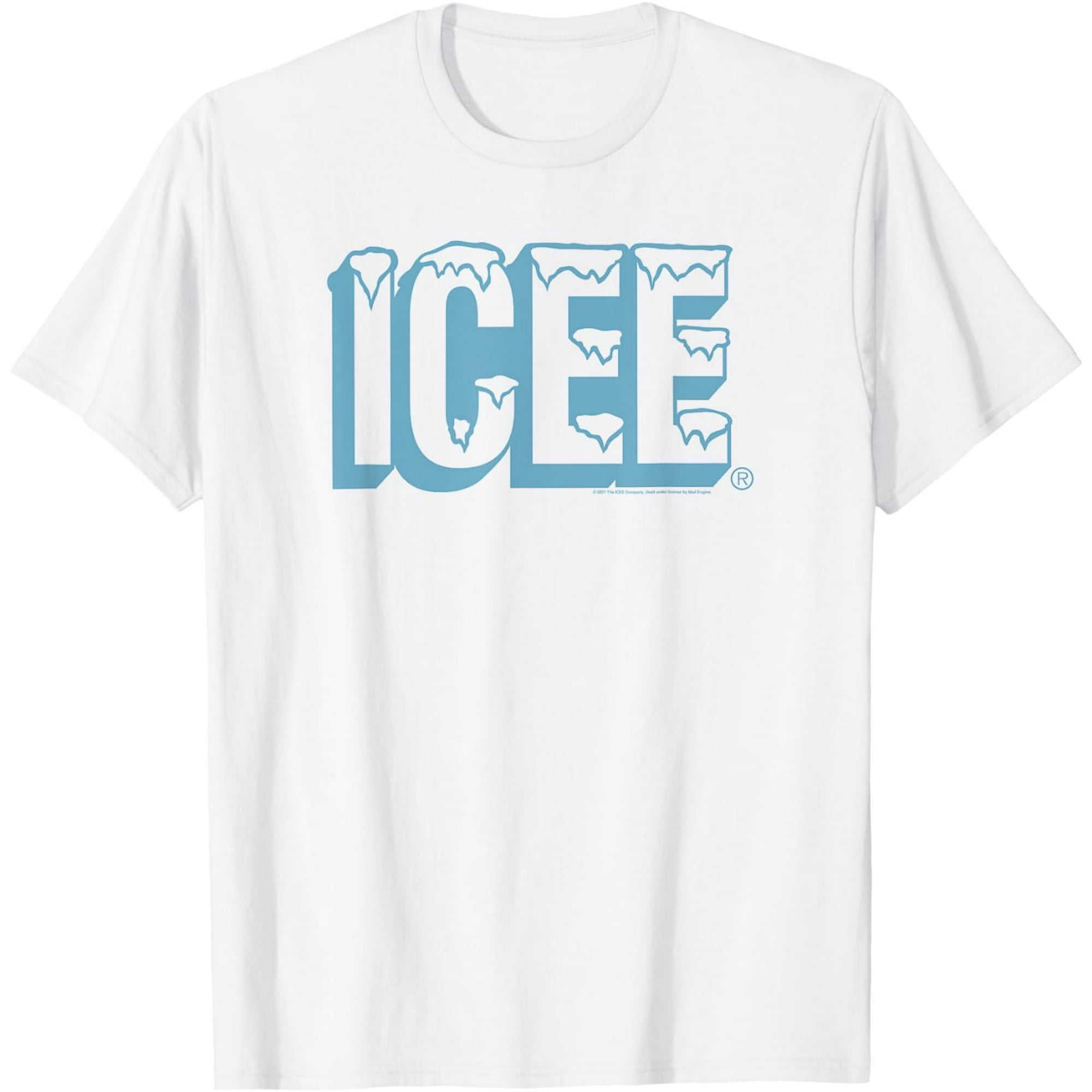 100% pure cotton ICEE Classic Icicle Logo T-Shirt - Walmart.com