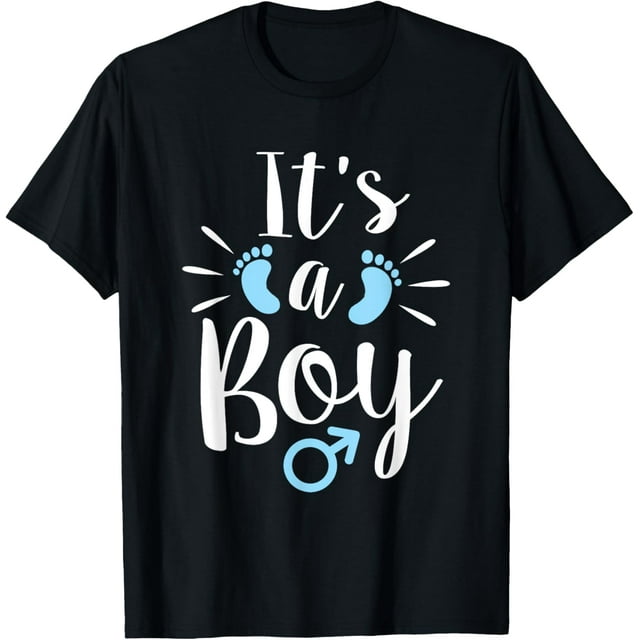 100% pure cotton It's A Boy - Gender Reveal Party Baby Shower Pregnancy ...