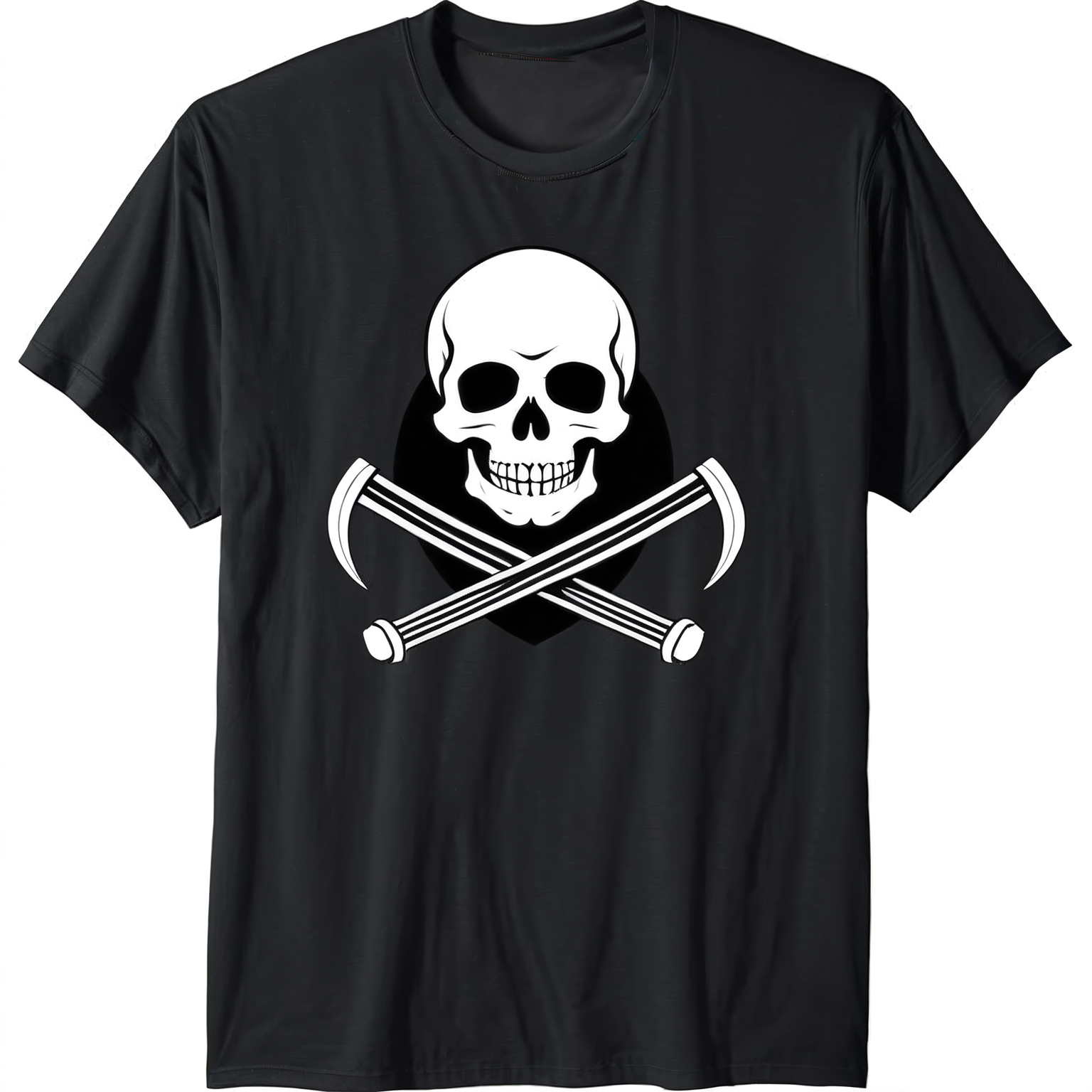 100% pure cotton Jackass Skull And Crutches Logo T-Shirt - Walmart.com