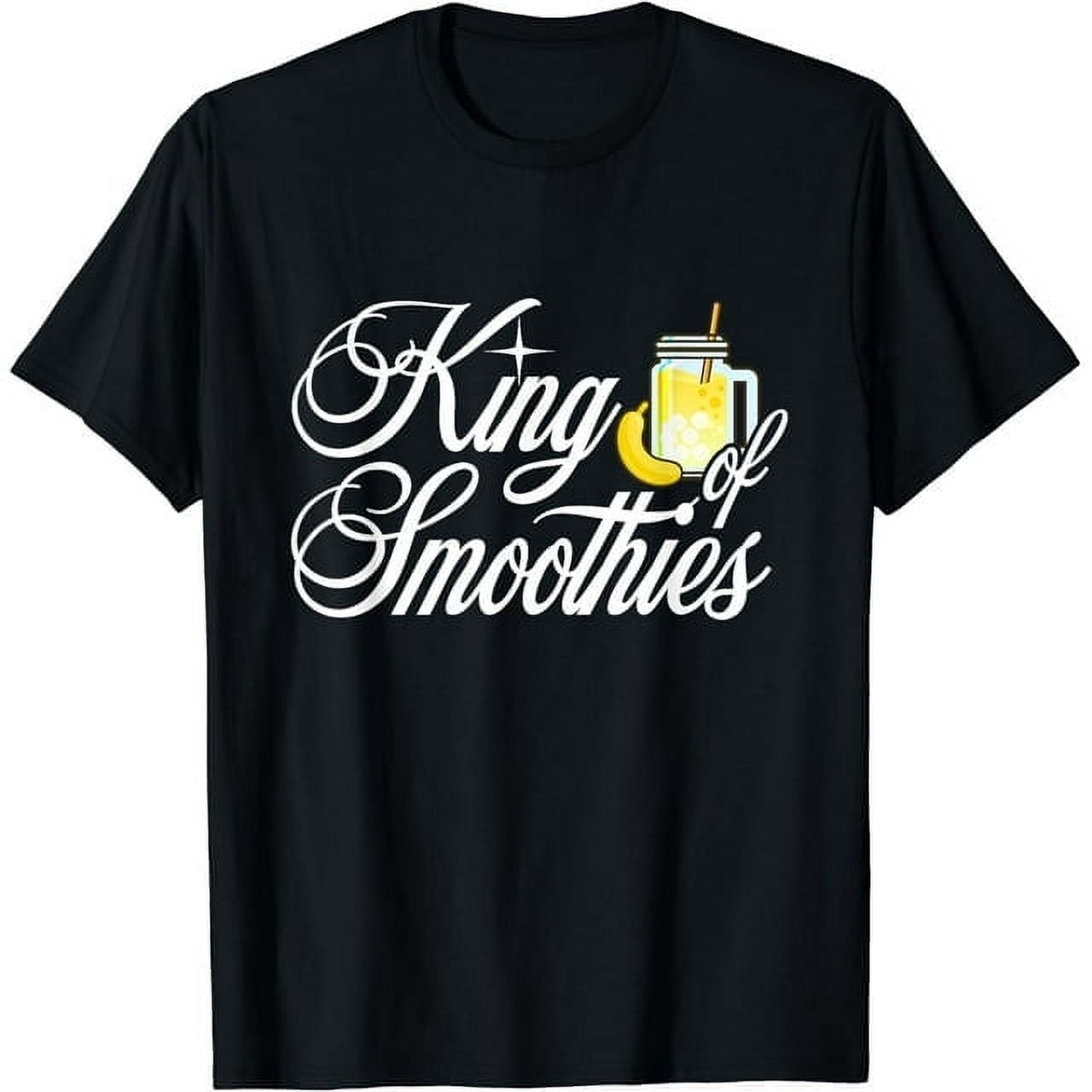 100% pure cotton King Of Smoothies Juice Drink Fruit Smoothie Lover Men ...