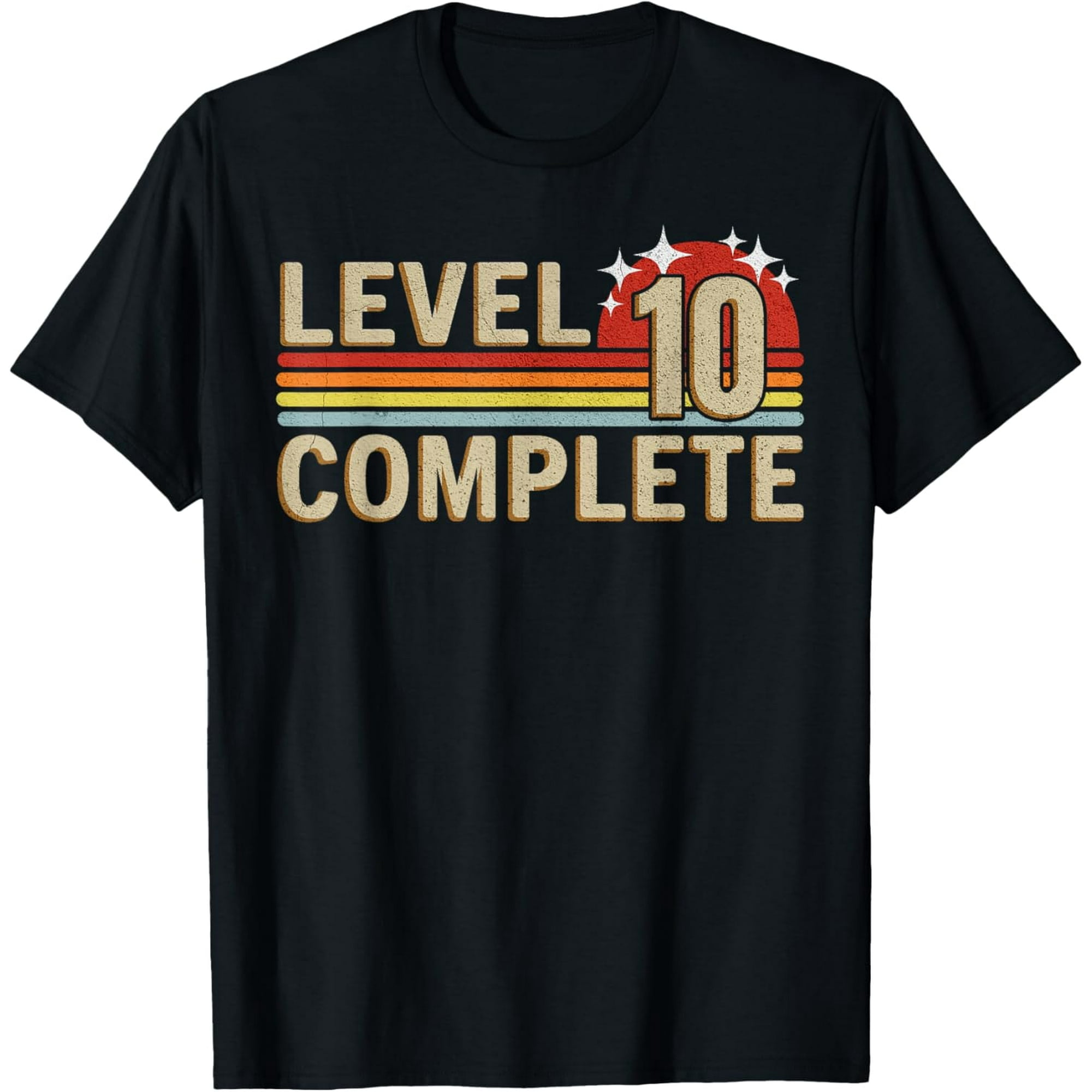 100% pure cotton Level 10 Complete Gaming Vintage 10 Years Wedding T ...