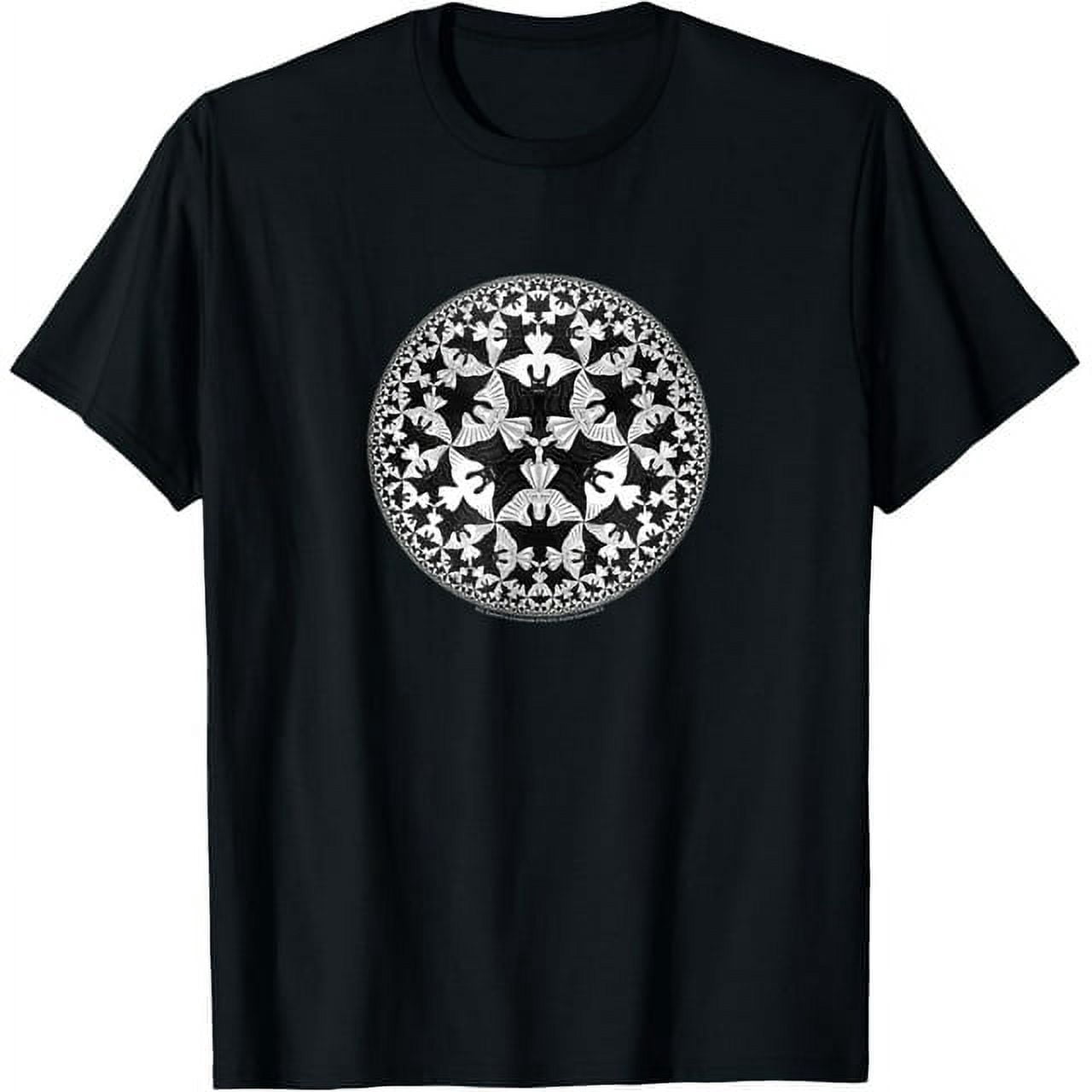 100% pure cotton M.C. Escher Circle Limit IV T-Shirt - Walmart.com