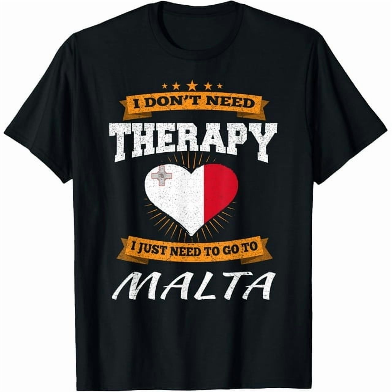 100% pure cotton Malta Flag I Maltese Flag I Vacation Malta T-ShirtMen ...