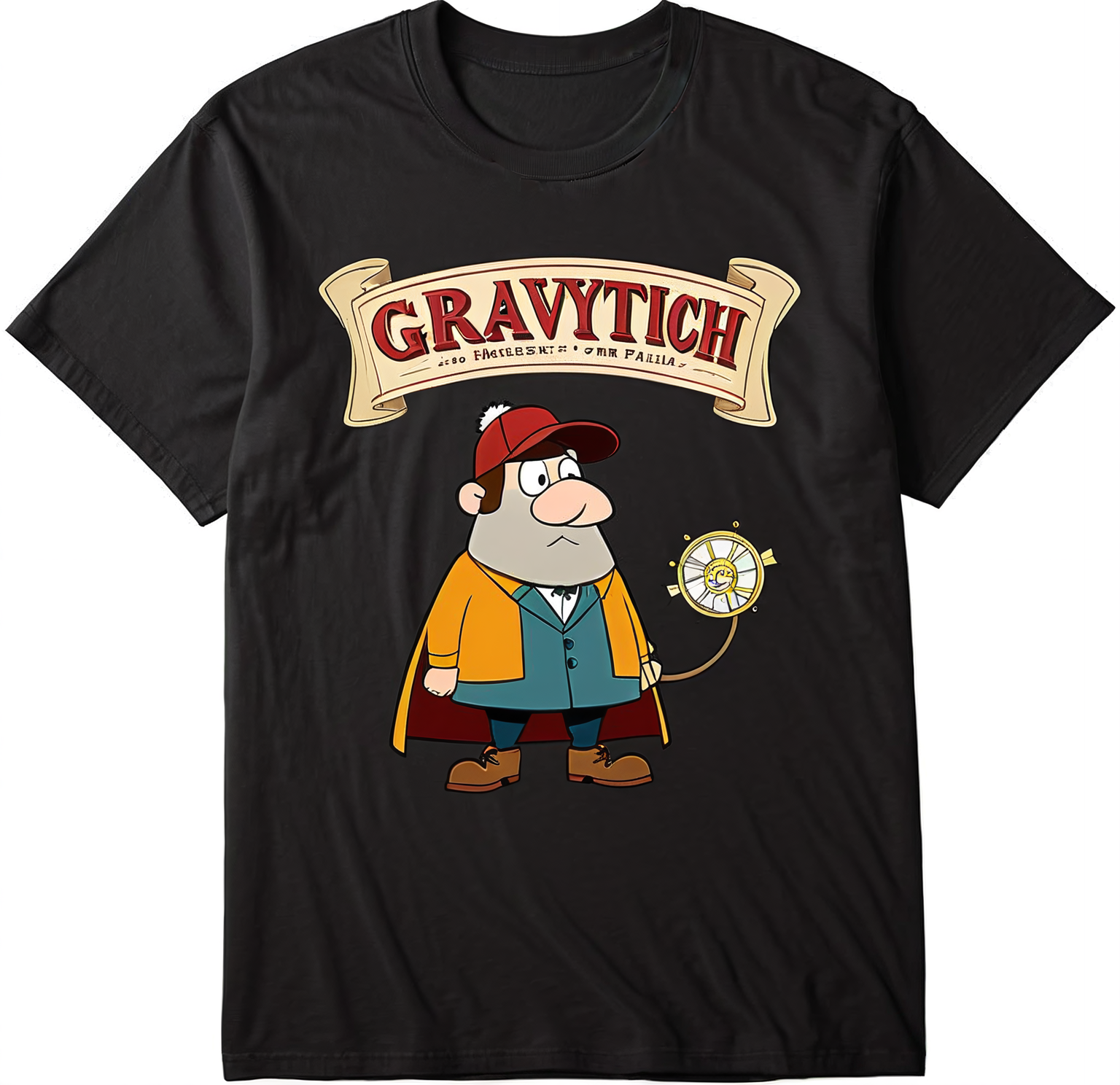 100% pure cotton Men's THE MARVELOUS misadventures OF flapjack custom ...