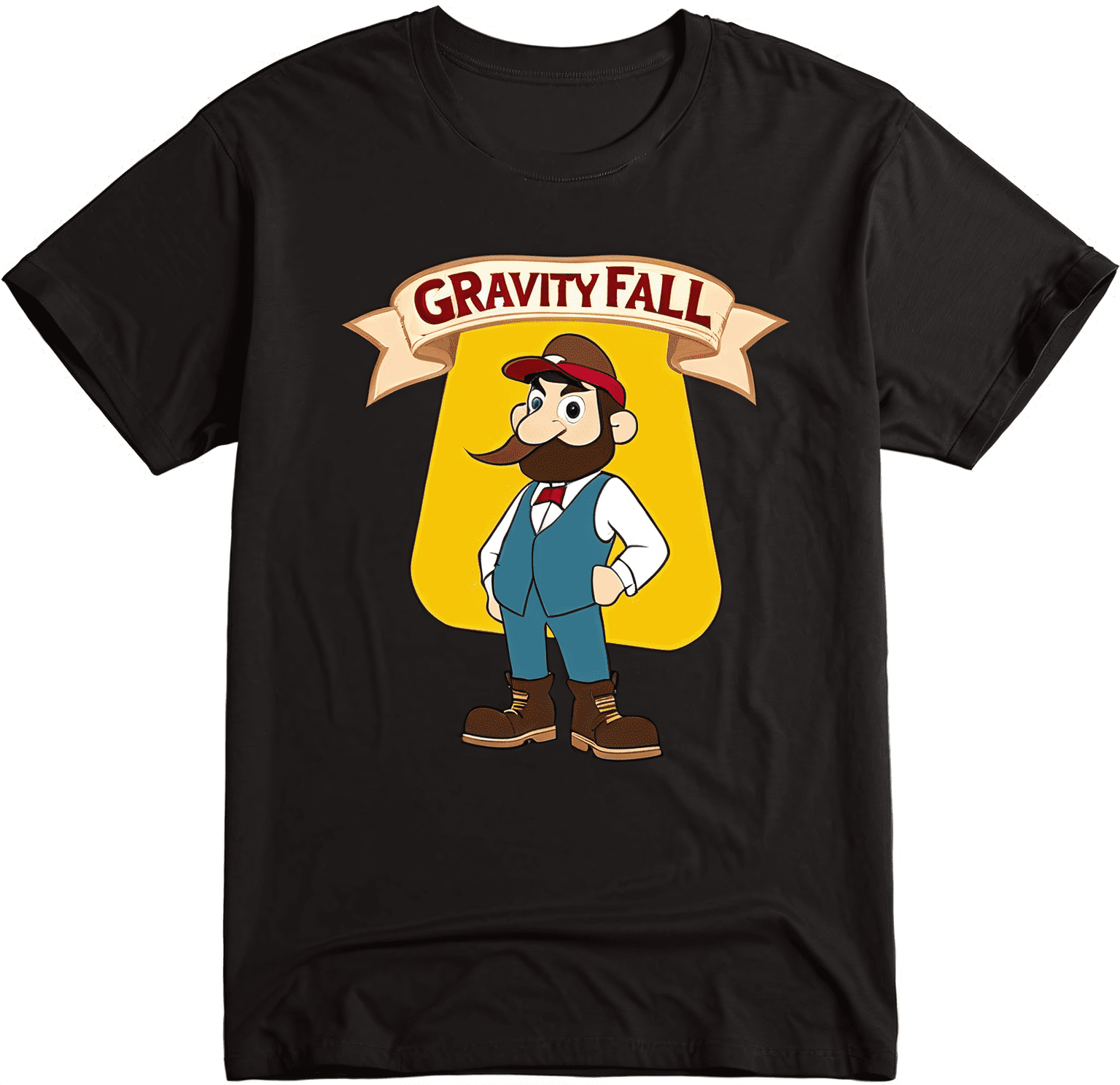 100% pure cotton Men's THE MARVELOUS misadventures OF flapjack custom ...