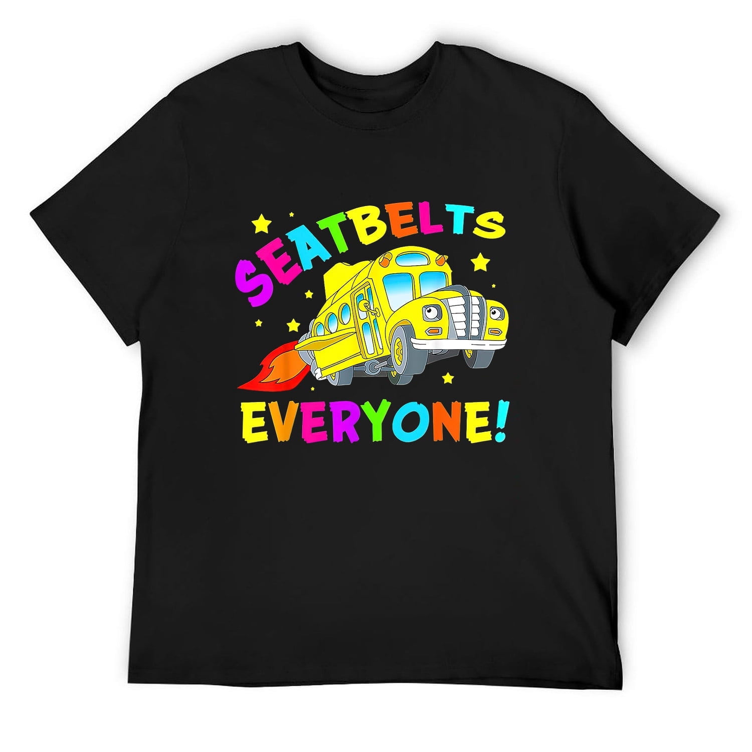 100% pure cotton Mens Seatbelts Everyone Magic School Bus Driver ...