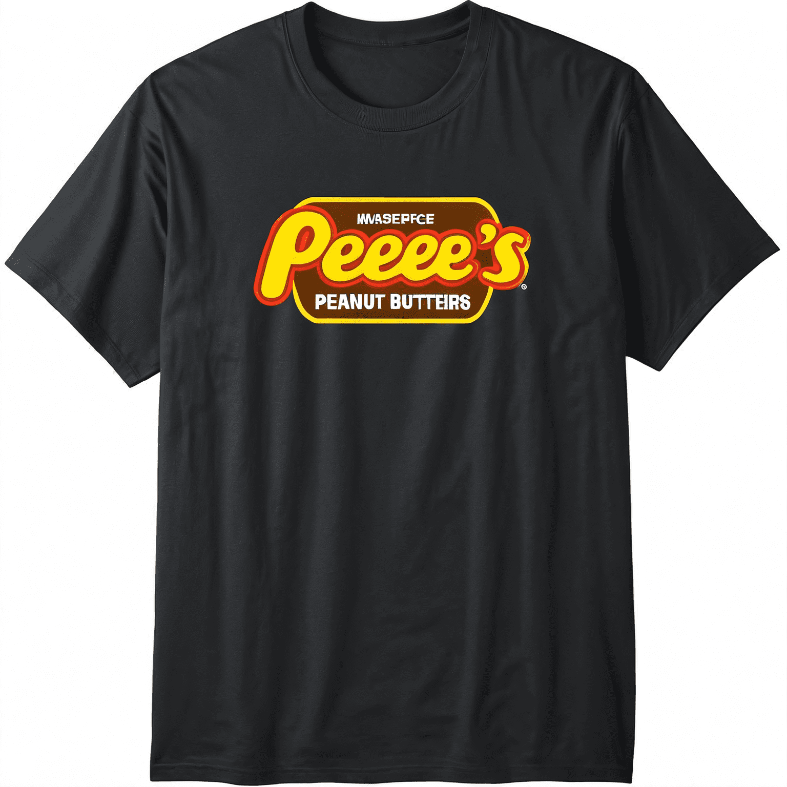100% pure cotton Reese's Peanut Butter Cups Iconic Classic Logo T-Shirt ...