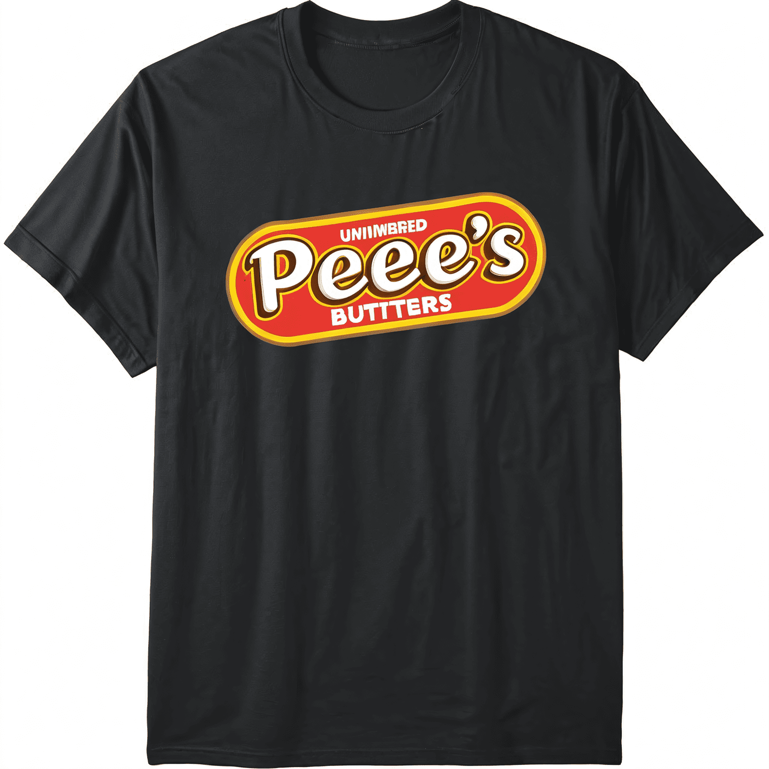 100% pure cotton Reese's Peanut Butter Cups Iconic Classic Logo T-Shirt ...